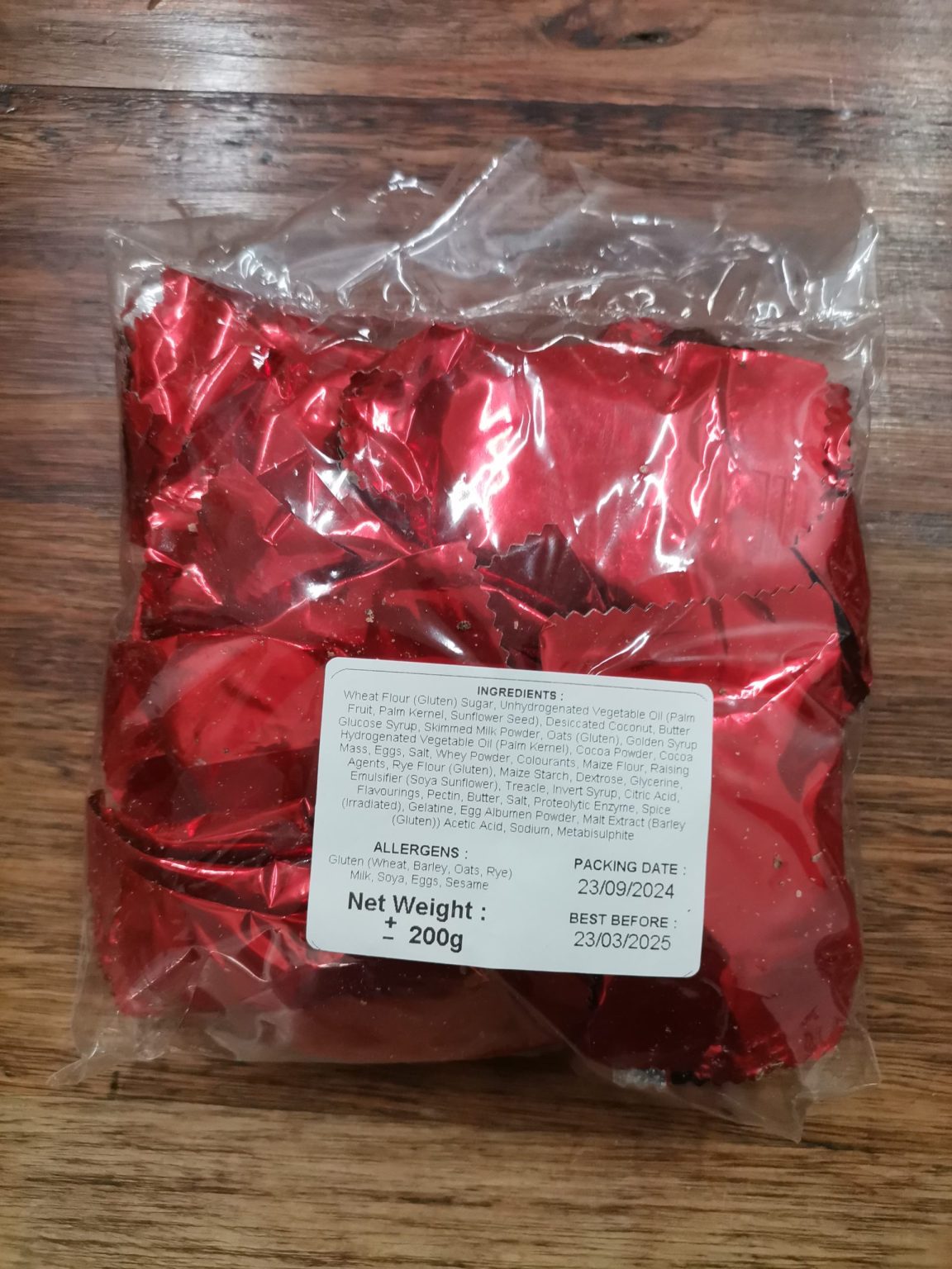 Imperfect Biscuits - Chocolate Ginger Cookies - Nutting But Goodness